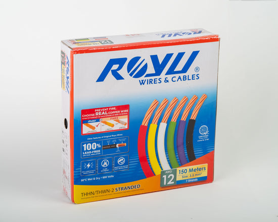ROYU THHN WIRE 12/7 (3.5mm²) – Buildwell Depot