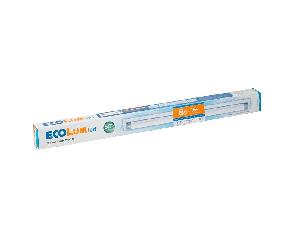 ECOLUM T8 LED TUBE W/ BASE – Buildwell Depot
