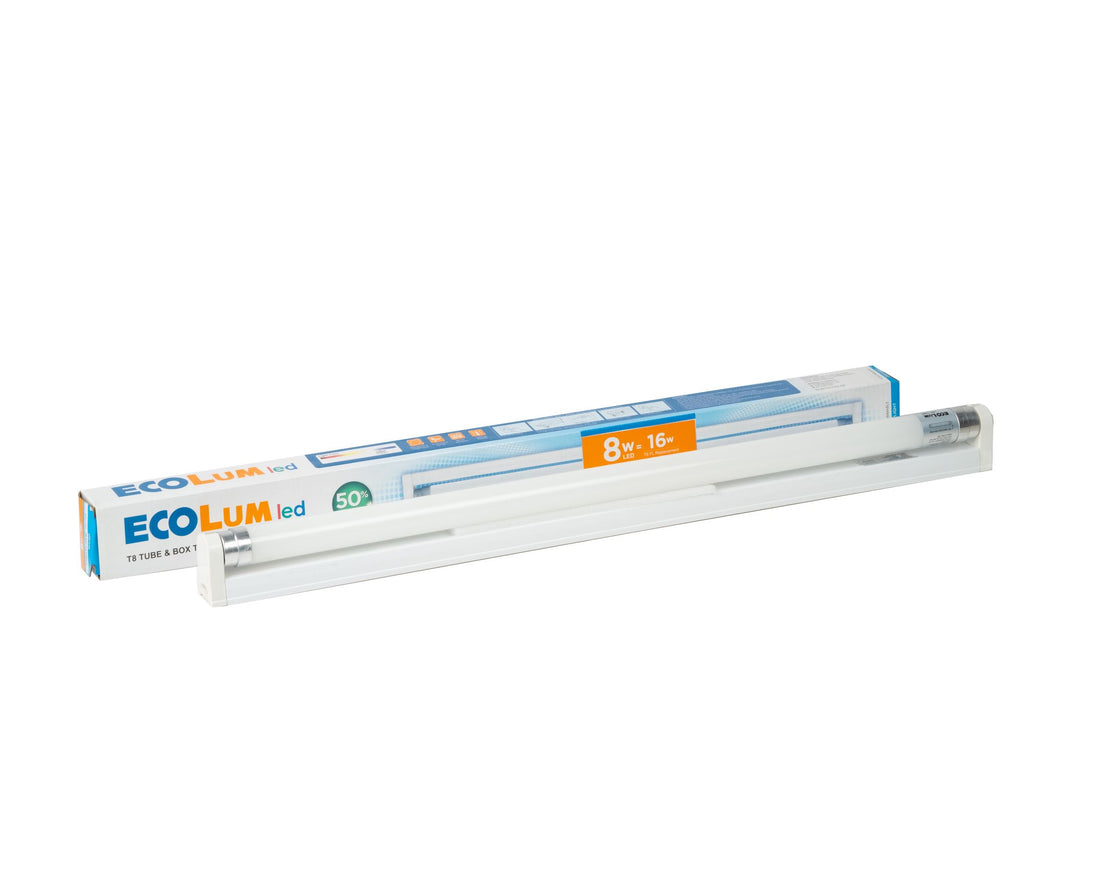 ECOLUM T8 LED TUBE W/ BASE – Buildwell Depot