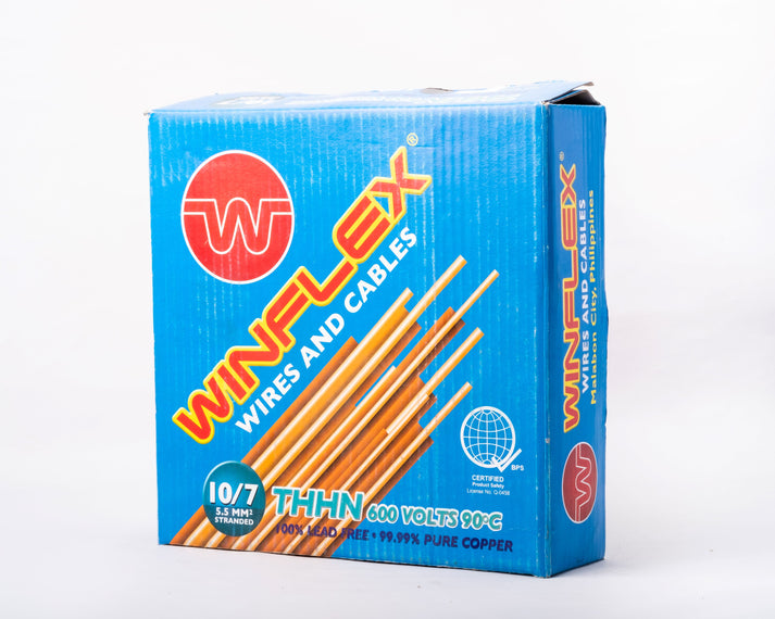 WINFLEX THHN WIRES 10/7 (5.5mm²) – Buildwell Depot
